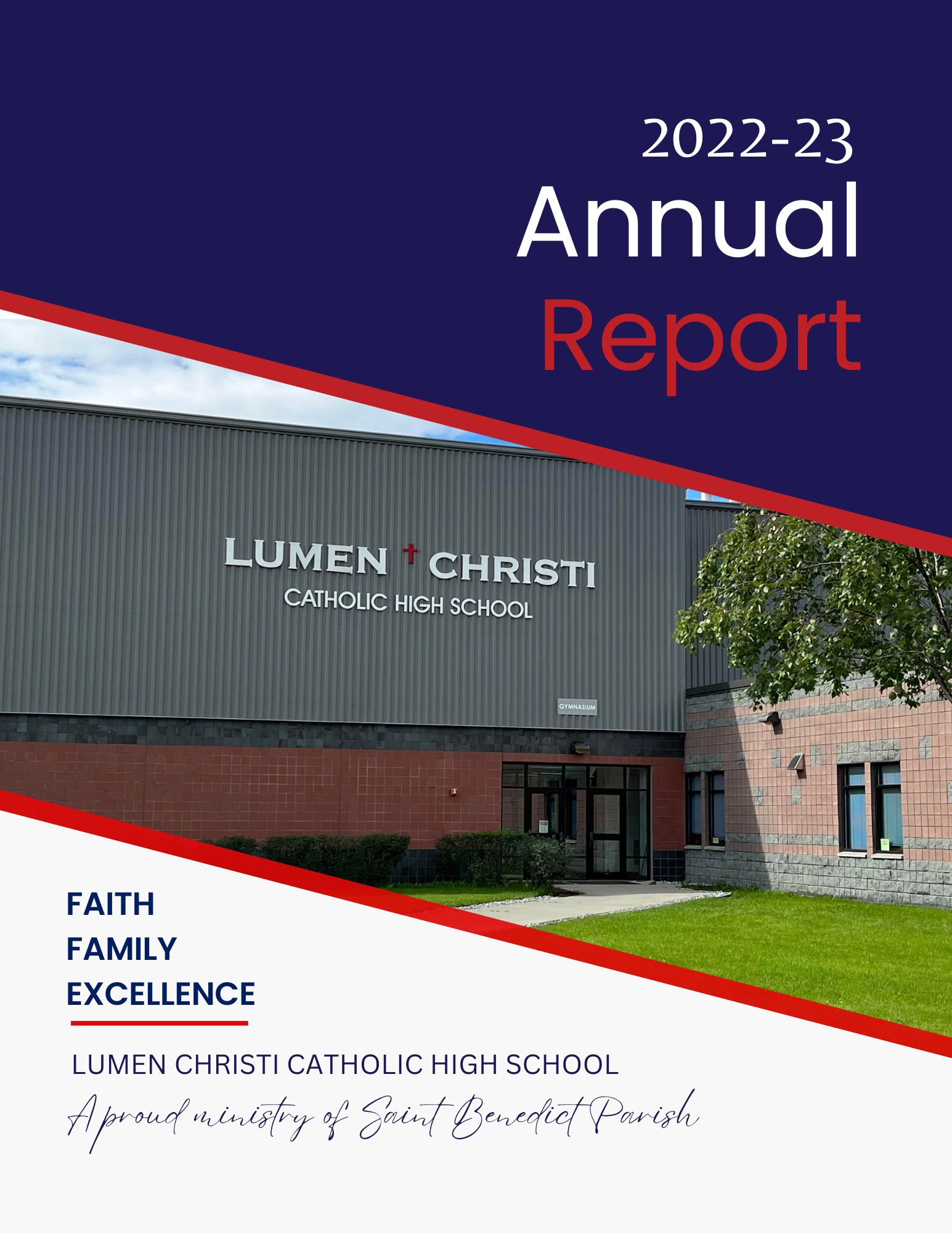 Annual Report - Lumen Christi High School
